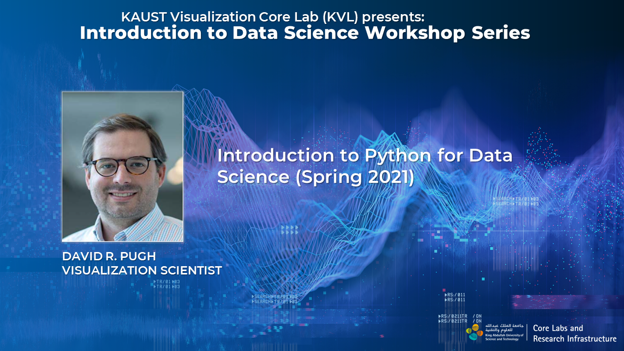 INTRODUCTION TO DATA SCIENCE WORKSHOP SERIES - Introduction to Python ...